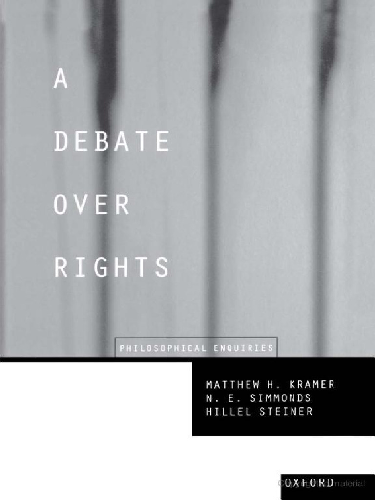 A Debate Over Rights | PDF