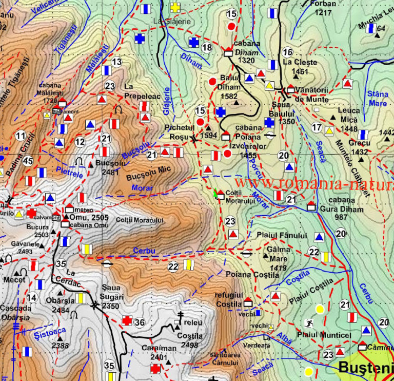 Harta Busteni-Malaiesti | PDF