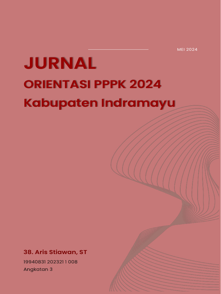 Jurnal Orientasi PPPK 2024 Indramayu | PDF