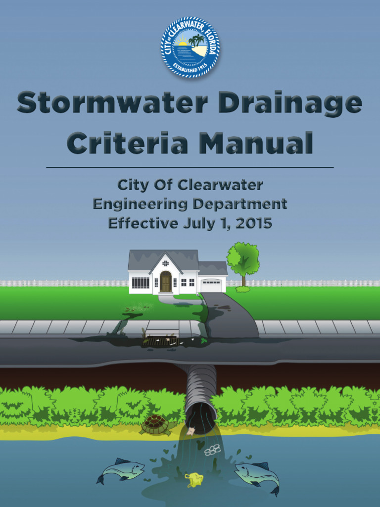 Clearwater Stormwater Drainage Manual | PDF | Storm Drain | Stormwater