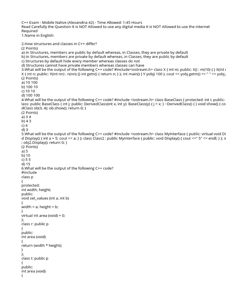Document Pdf Pointer Computer Programming Parameter Computer Programming