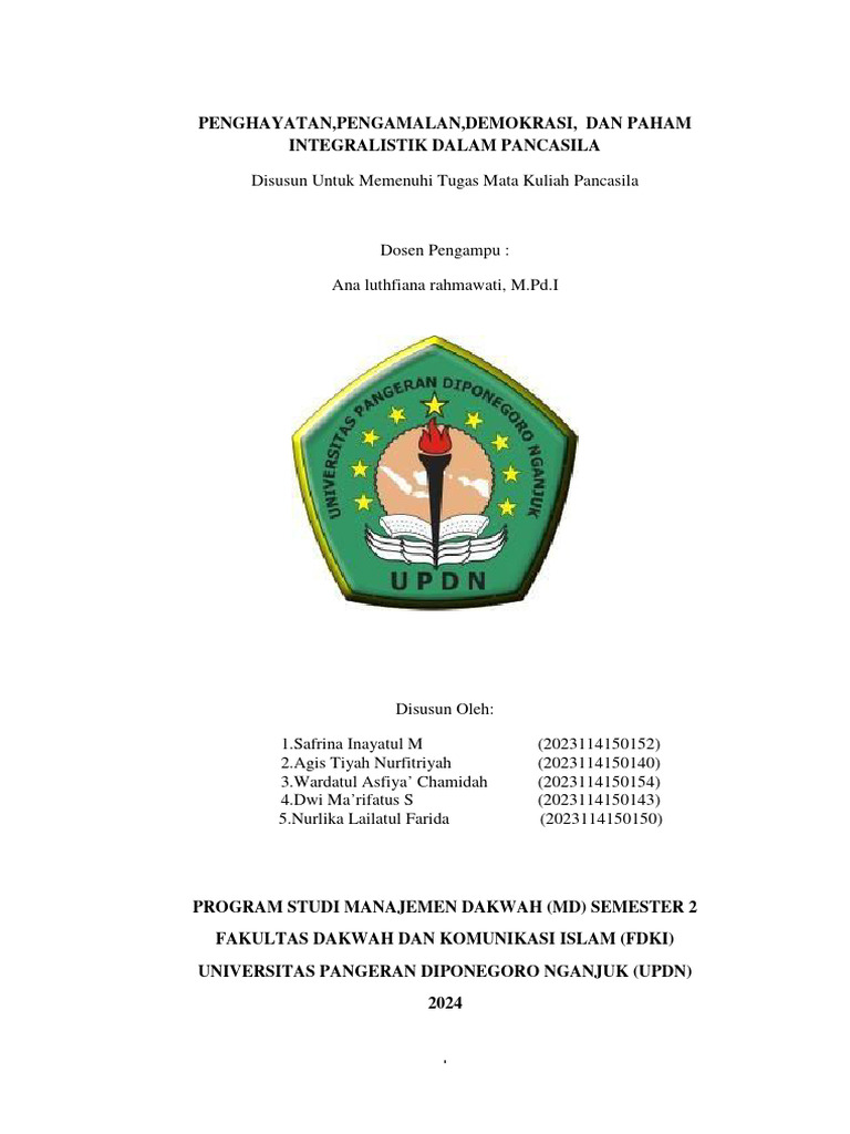 Pancasila Fix2 | PDF | Ilmu Sosial