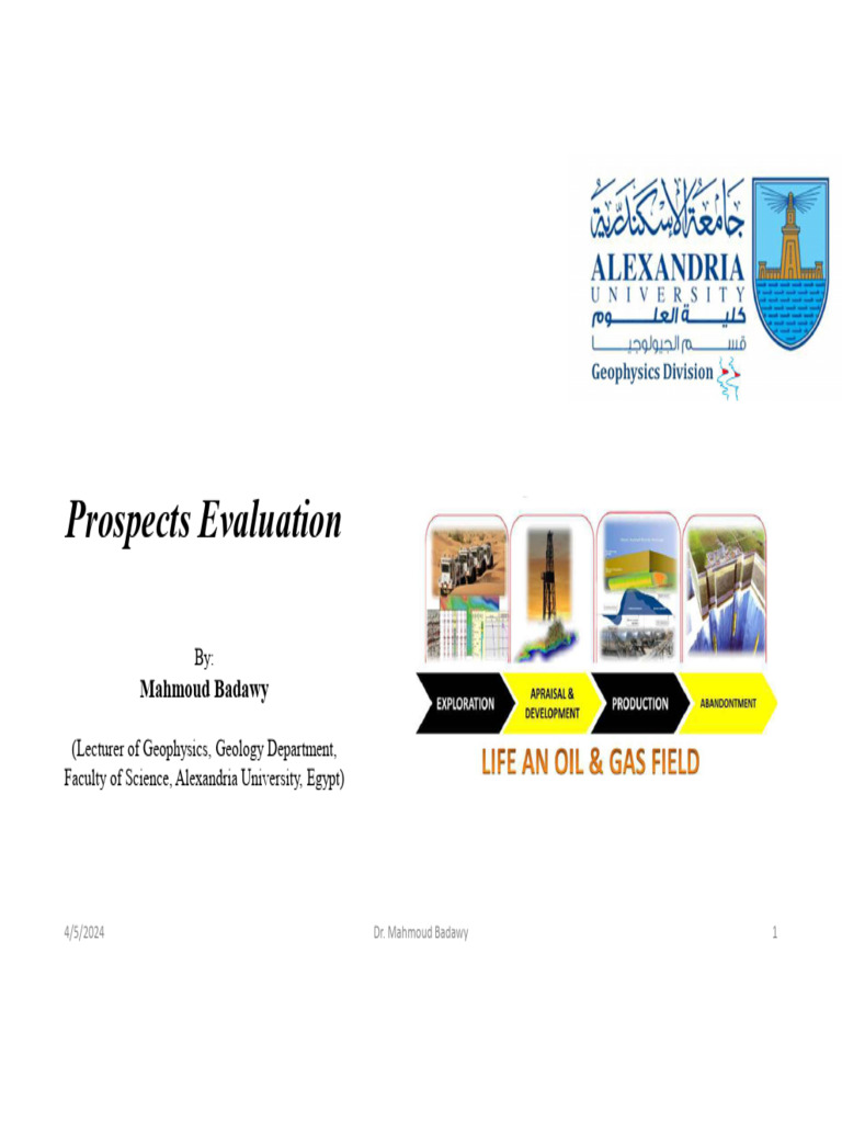 Prospects Evaluation | PDF | Petroleum Reservoir | Petroleum
