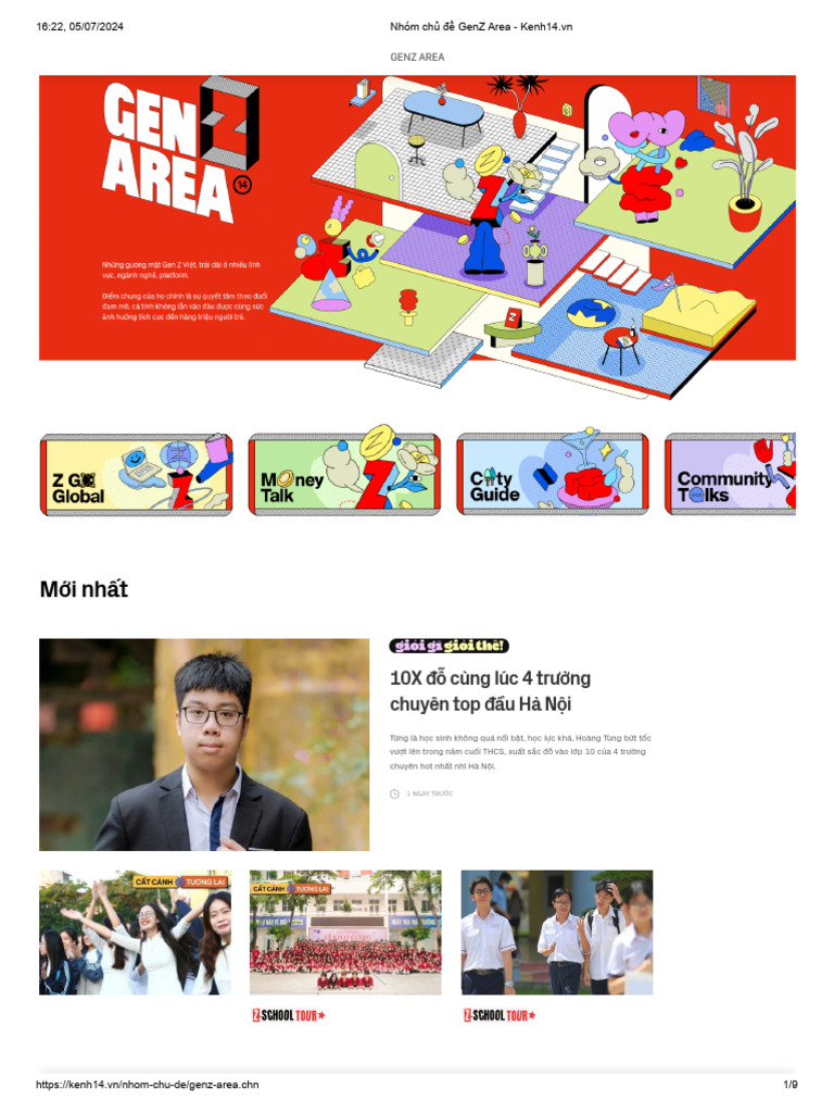 Nhóm Chủ Đề GenZ Area - Kenh14.Vn | PDF