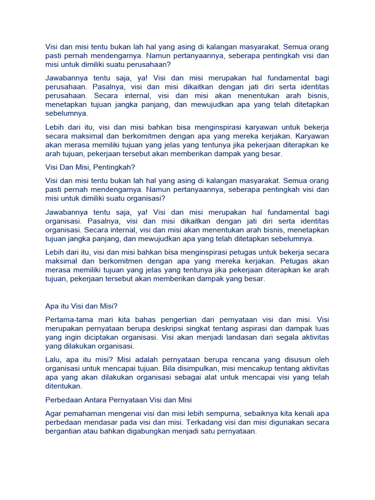 Catatan Penting Akreditasi | PDF