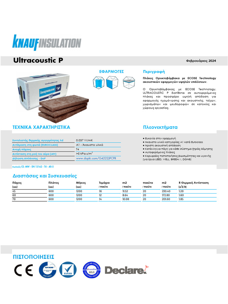 UltracousticP GR 202402 | PDF
