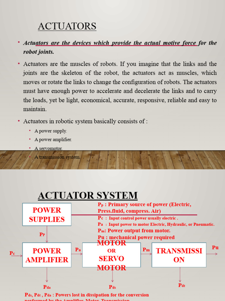 Robotics Actuators | PDF | Actuator | Pneumatics