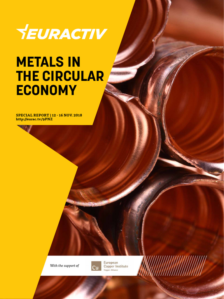Metals in The Circular Economy | PDF | Recycling | Electronic Waste