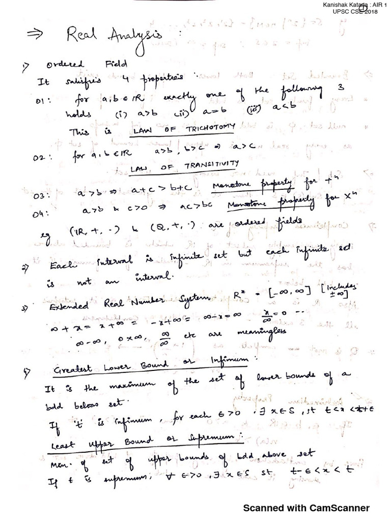 22 Real Analysis | PDF