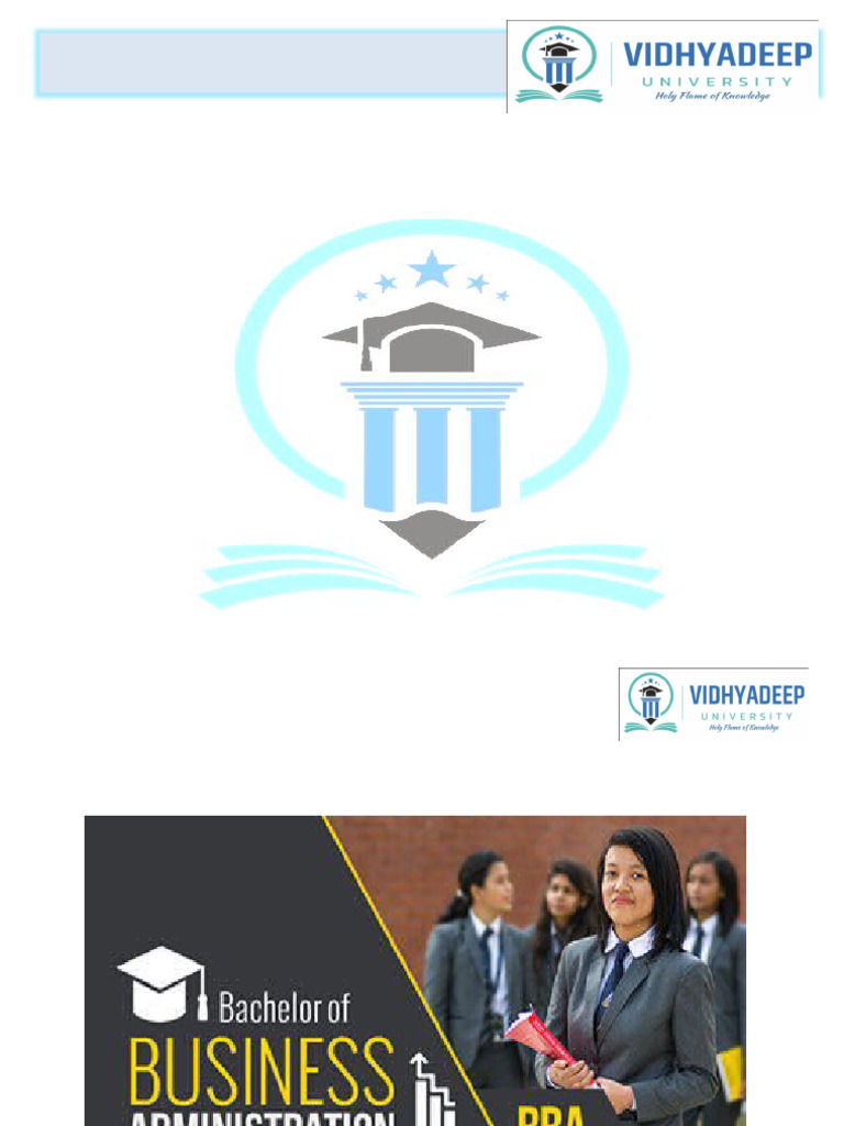 BBA Program at Vidhyadeep University | PDF | Human Resource Management ...