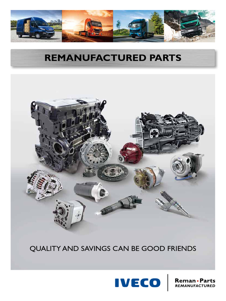 IVECO - Iveco - Reman Parts Catalogue - EN | PDF | Engines | Turbocharger