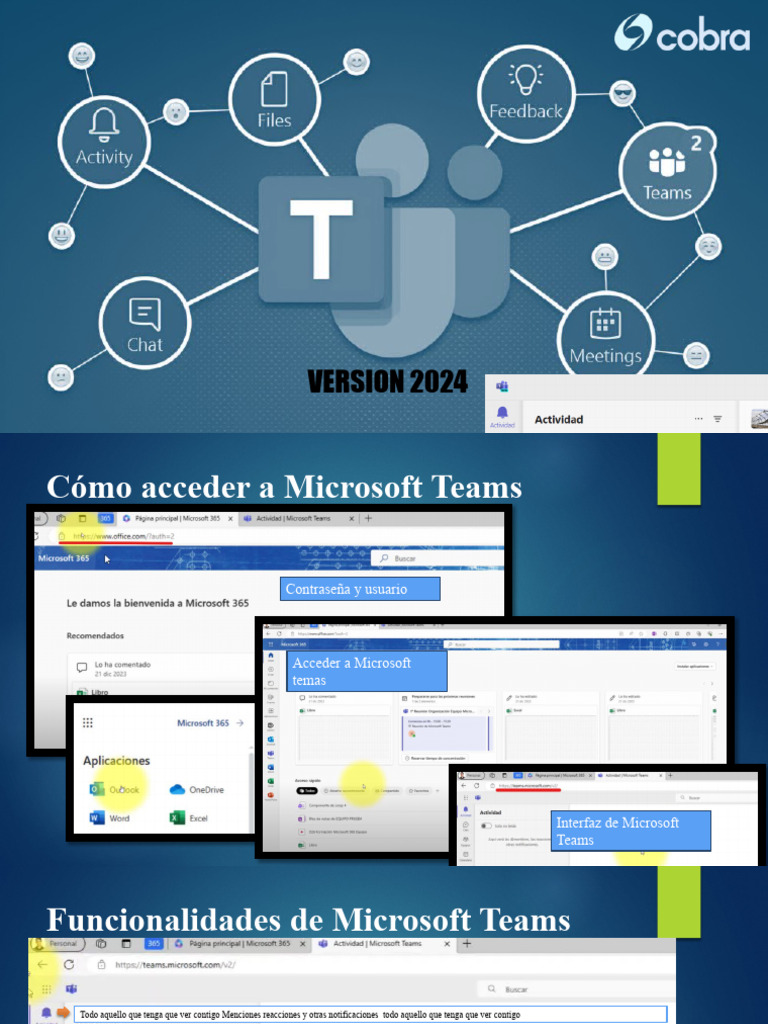 Guía Completa de Microsoft Teams 2024 | PDF | Microsoft | Chat en linea