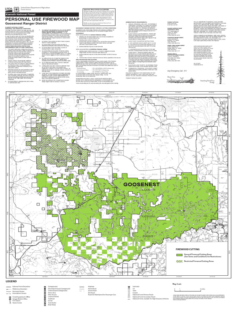 USFS ScottRiver-SalmonRiverMap | PDF | Road | Logging