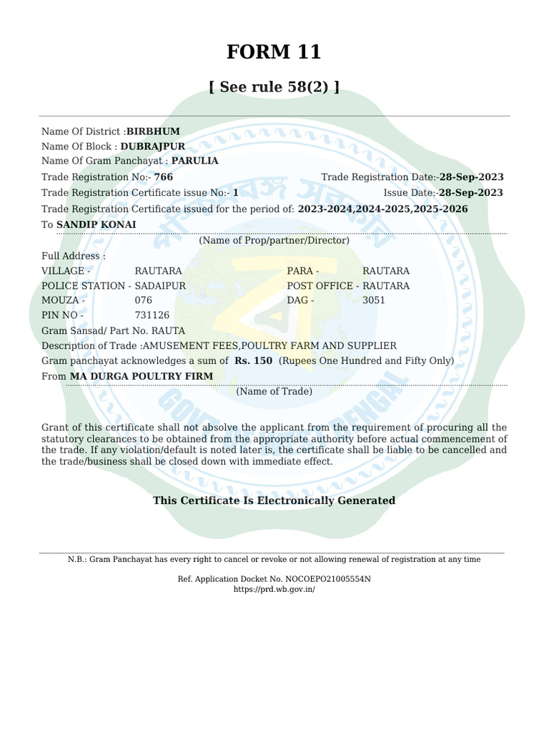 Nocoepo21005554n Sandip | PDF