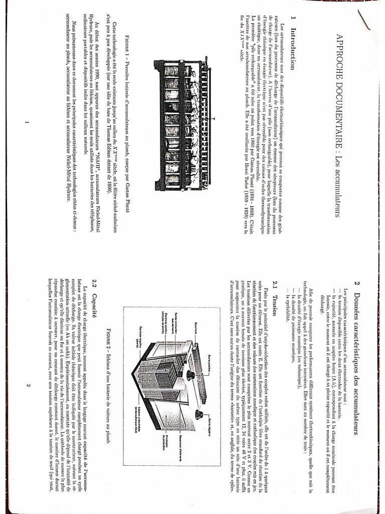 AD5 Accumulateurs | PDF