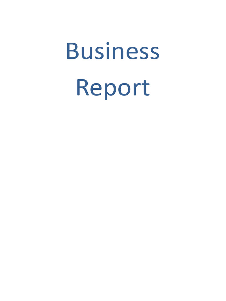Business Report-PCA | PDF | Principal Component Analysis | Eigenvalues ...
