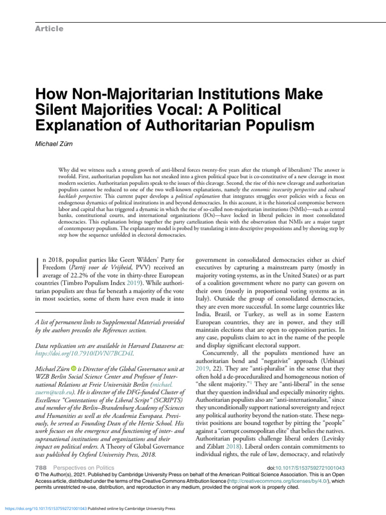 Rise of Authoritarian Populism Explained | PDF | Populism | Authoritarianism
