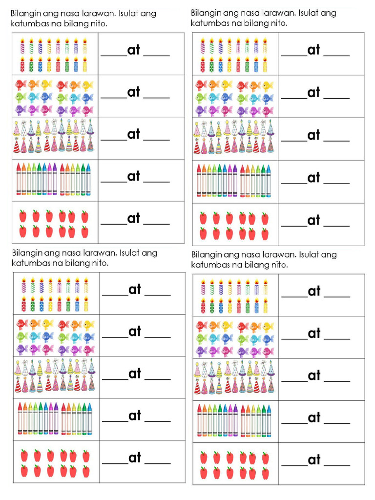 WORKSHEETS WEEK 6 | PDF