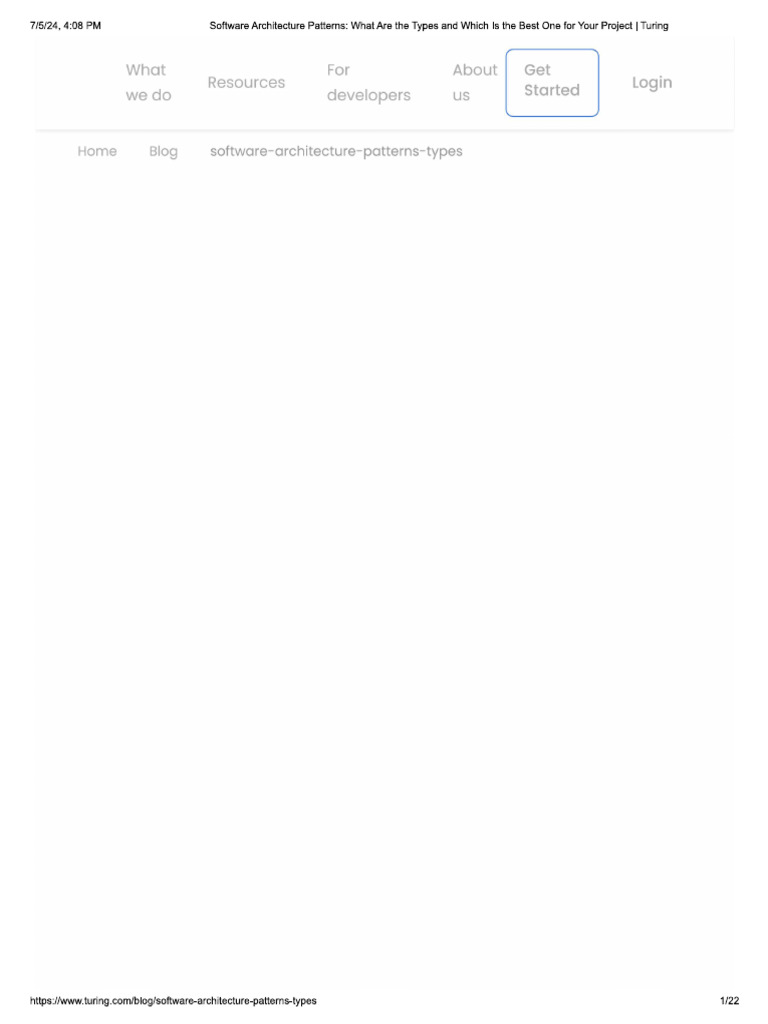 Architecture Patterns Pdf