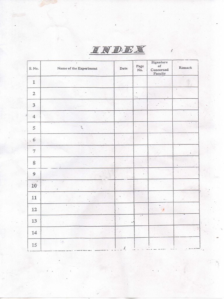 Practical File fRONT pAGE | PDF