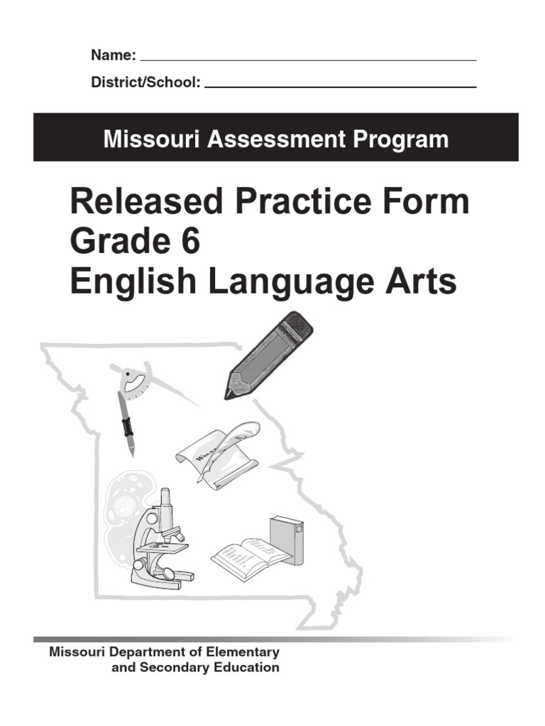 Asmt GL Practice Form Ela gr6 | PDF | Pluto | Bird Migration