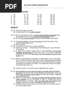 PSLE Standard Science 2022 Answer Key | PDF | Water | Root