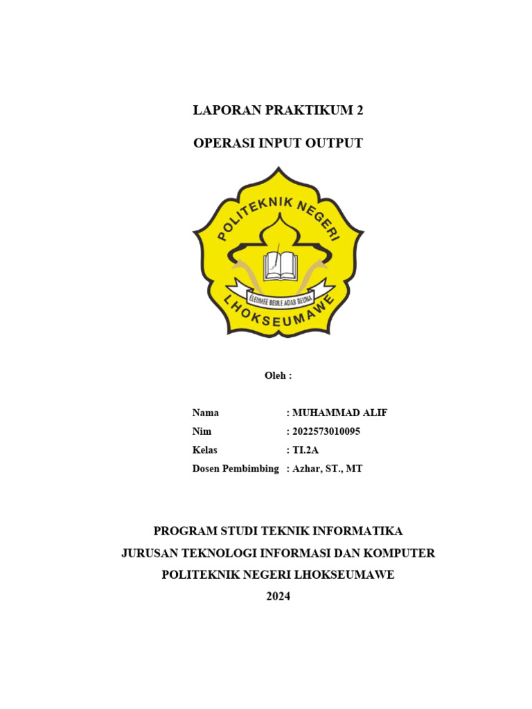Laporan Praktikum 2 | PDF