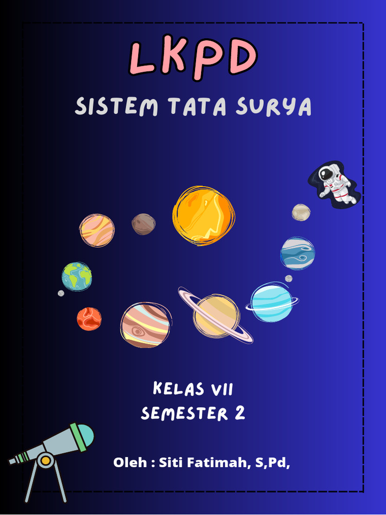 LKPD Sistem Tata Surya Kelas VII | PDF | Game & Aktivitas