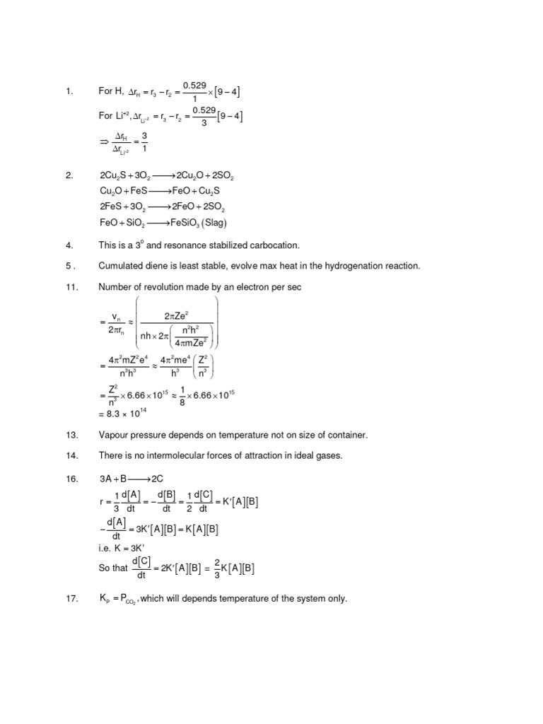 Assessment 90 Chemistry S Pdf Chemistry Physical Chemistry