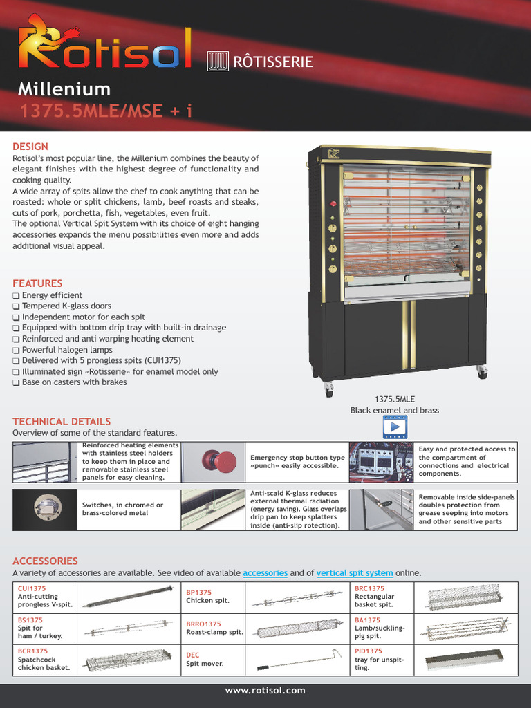 Rotisol 1375Electric(1) | PDF