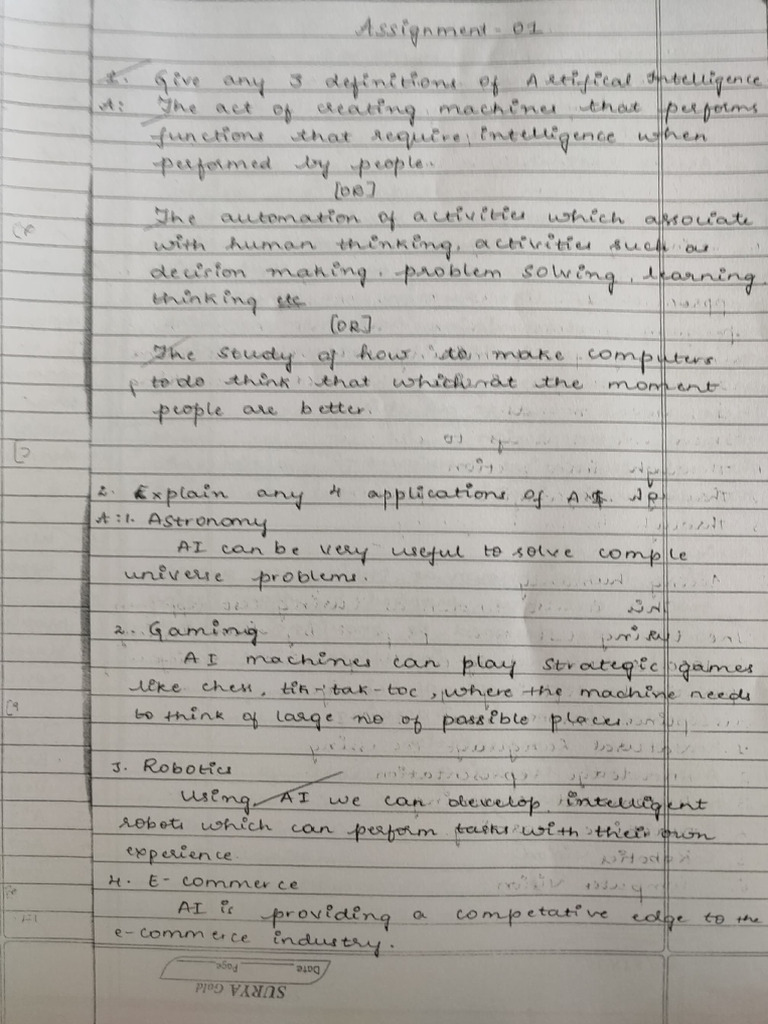 AI Assignment 1 | PDF