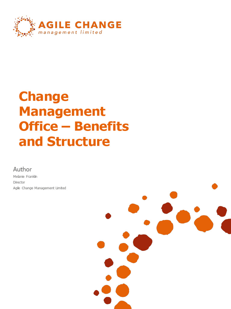 Change Management Office Overview | PDF | Project Management | Change ...