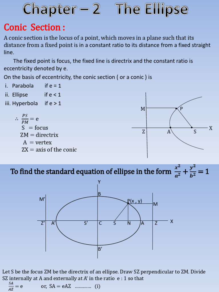 2D-Ellipse Class1 | PDF | Ellipse | Euclid