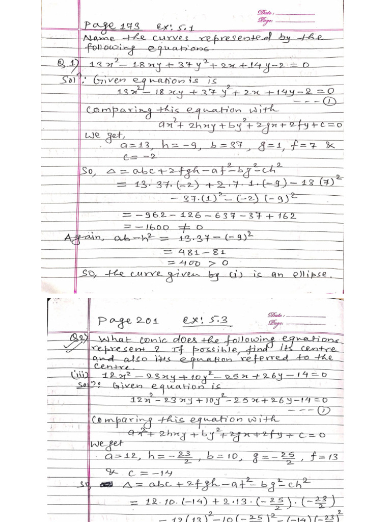 2d-General Eq. Class2 | PDF