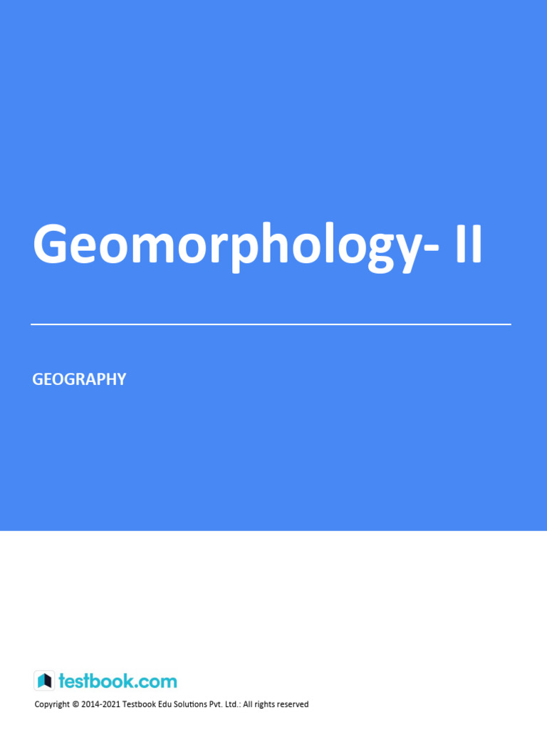 Geomorphology II: Rock Types & Formation | PDF | Volcano | Earthquakes