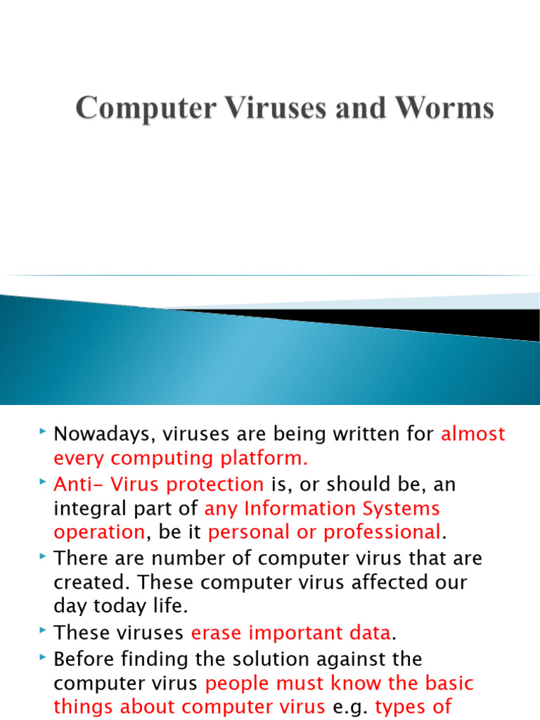 Lesson 9 Computer Viruses | PDF | Computer Virus | Spamming