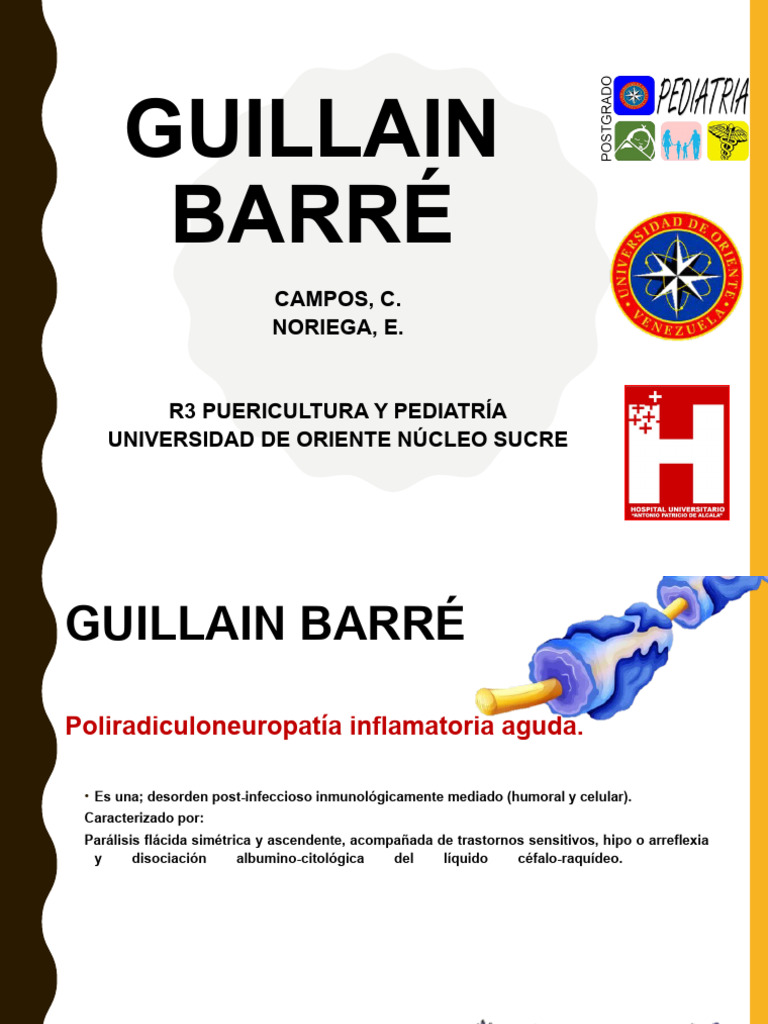 Guillain Barre | PDF | Medicina CLINICA | Enfermedades y trastornos