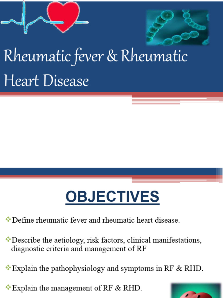 Understanding Rheumatic Fever & RHD | PDF | Streptococcus | Heart Valve