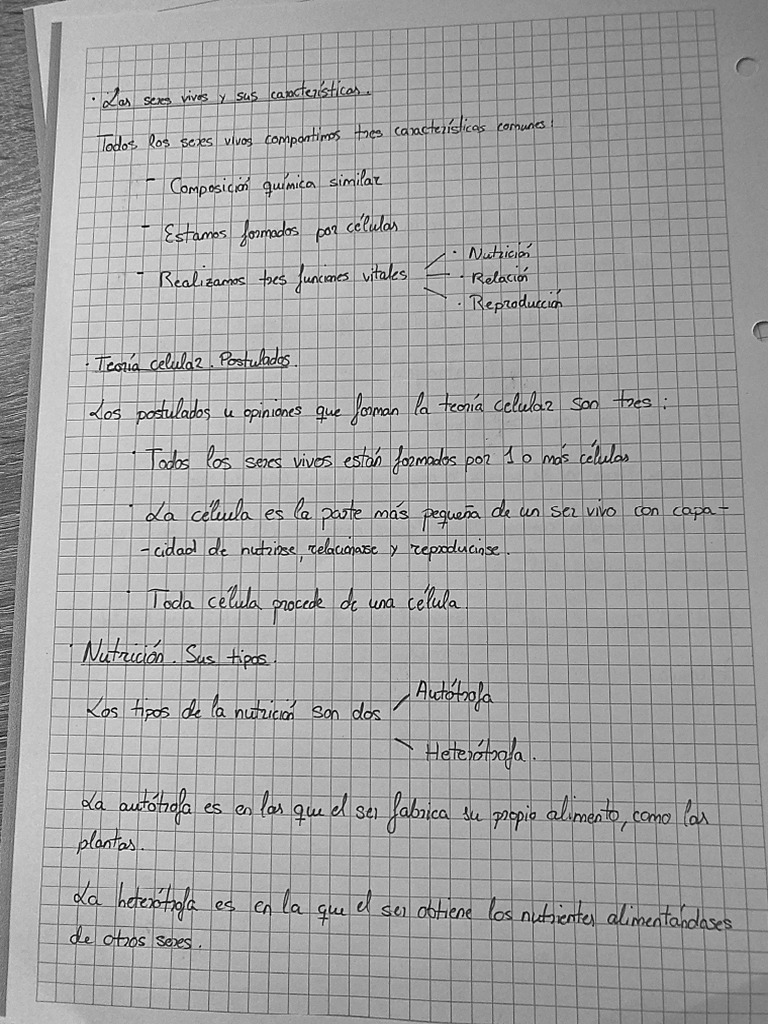 Resumen Biologia Foto2 | PDF