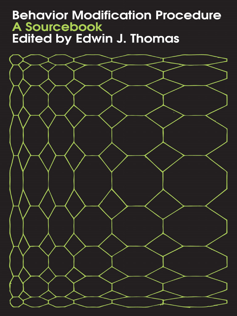 Behavior Modification Procedure (Edwin J. Thomas) (Z-Library) | PDF ...