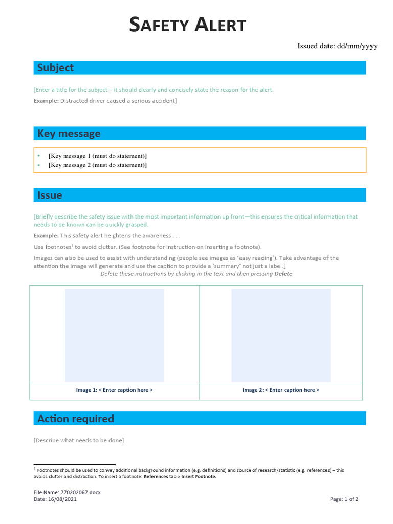 0940 Sms Template Safety Alert | PDF | Information | Cyberspace