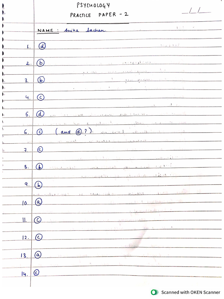 Practice Paper 2 | PDF