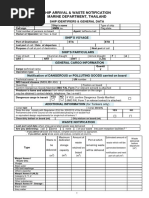 FAL FORM 4 Crew's Effects Declaration | PDF