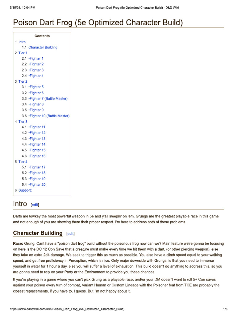 Poison Dart Frog | PDF