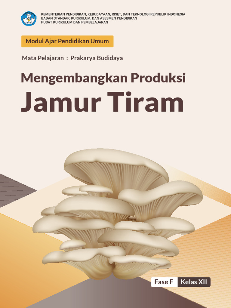 Modul Budidaya Jamur Tiram Kelas XII | PDF | Karier & Perkembangan
