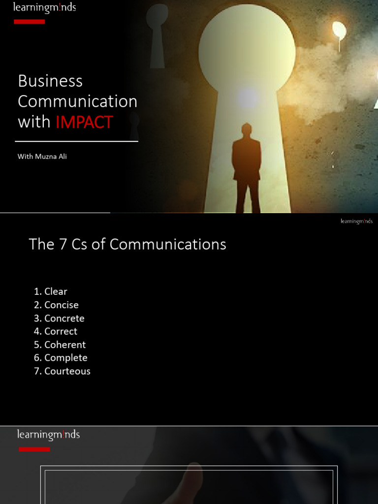 Communicate_with_Impact | PDF | Thought | Communication