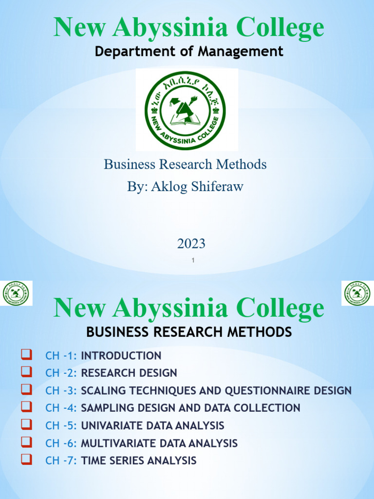BRM Lecture Slide Unit 1 Introduction - 050407 | PDF | Methodology | Basic Research