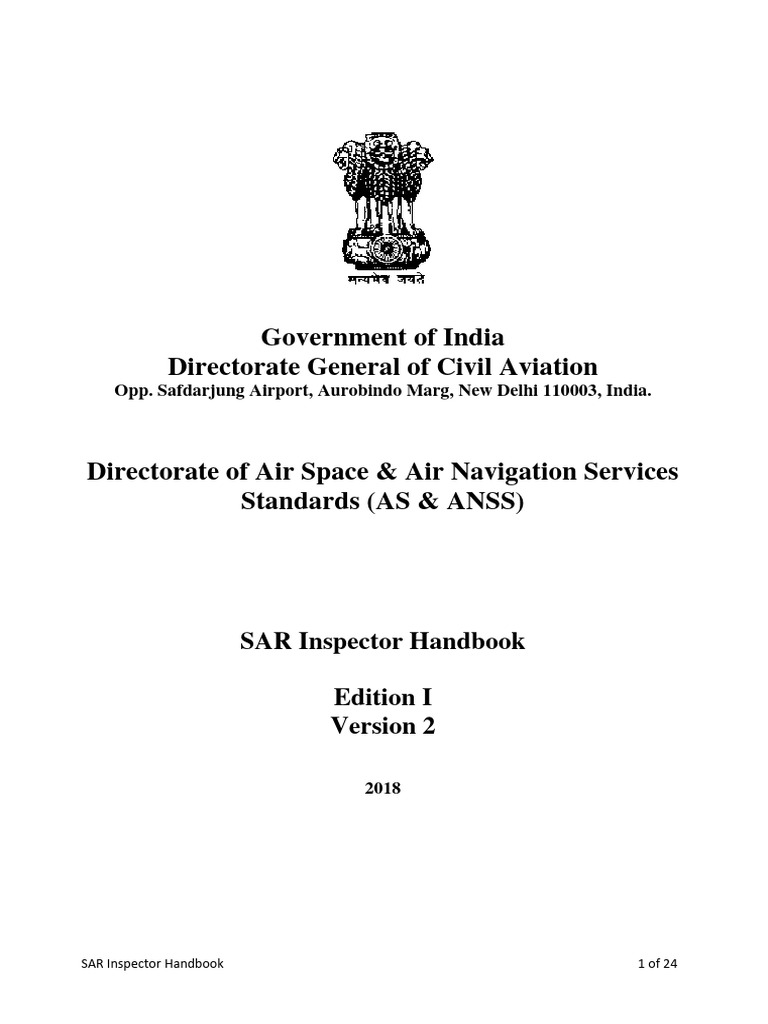 SAR Handbook | PDF | Audit | Search And Rescue