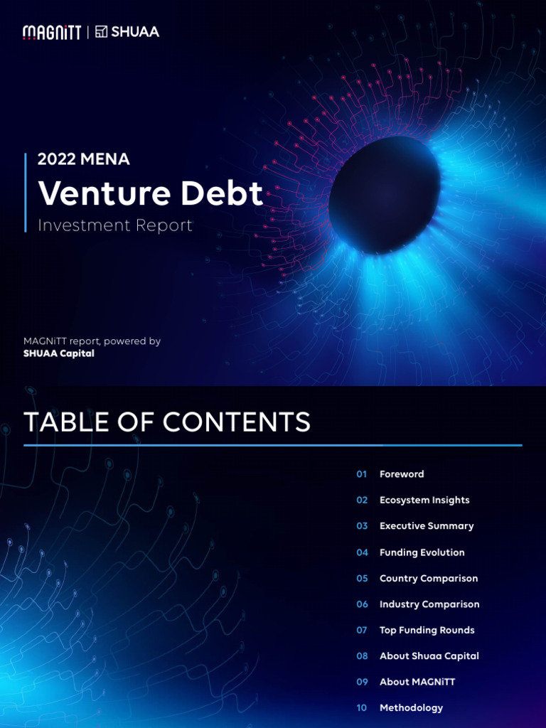 2022 MENA Venture Debt Sentiment Report | PDF | Corporate Finance | Venture Capital