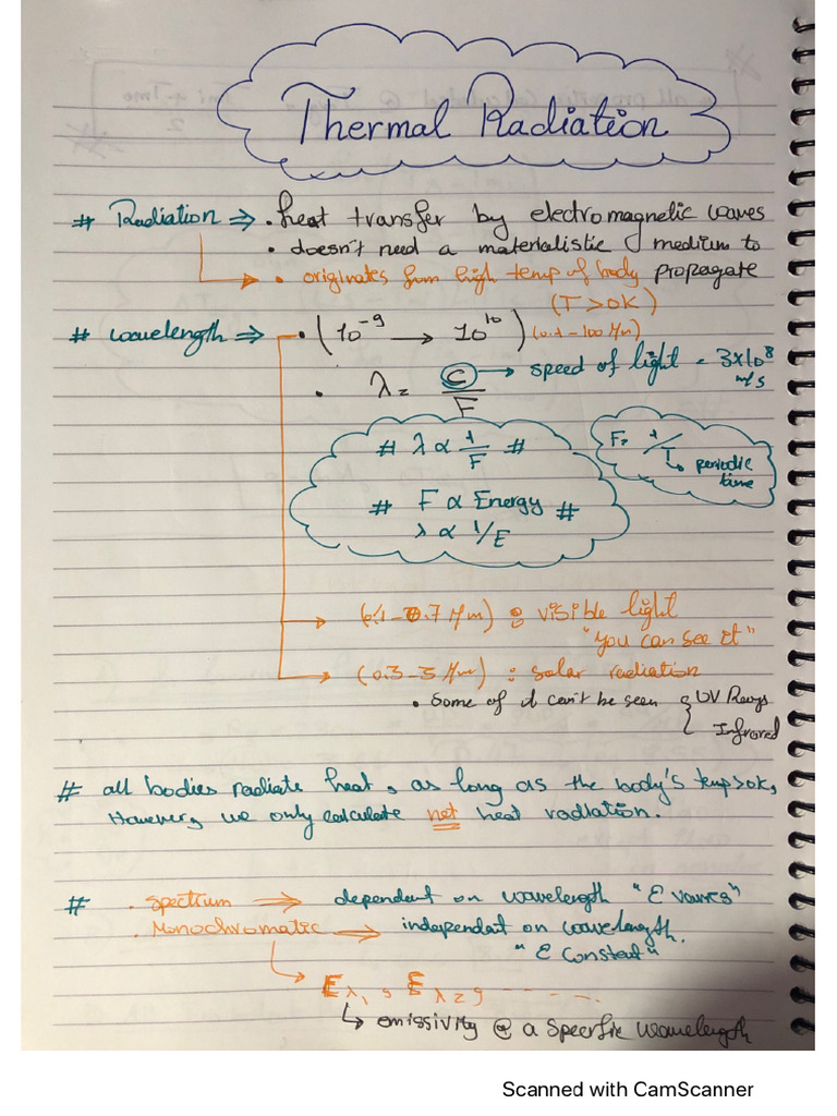 Radiation Notes | PDF
